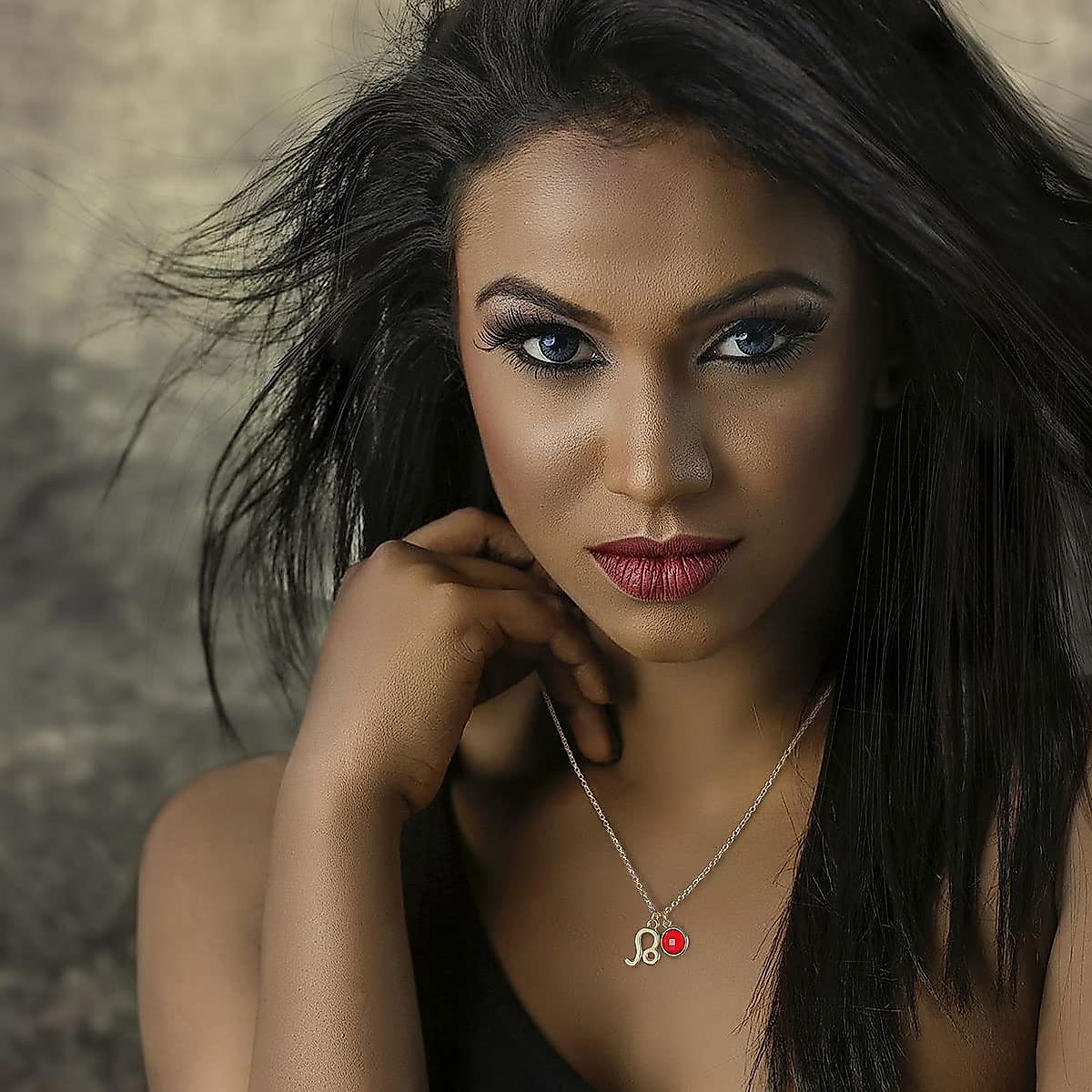 TGOLM 14k Gold Plated Taurus Sign May Birthstone Created-emerald Crystal Necklace for Women Birthday Gift