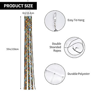 Mexican Talavera Ceramic Tile Halloween Windsocks Flag 59 Inch Flag Wind Socks Outdoor Hanging Decoration Halloween Decorations Halloween Decor Outdoor For Home Yard Patio Lawn Garden