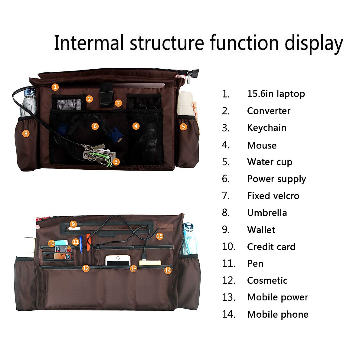 Laptop Tote Bag,15.6inch Laptop Purse Work Bag for Women Teacher Tote Bag