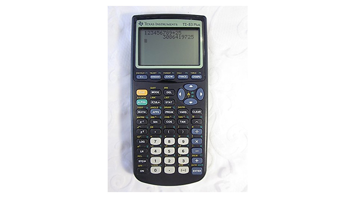 Texas Instruments TI 83 Plus Graphing Calculator for Students