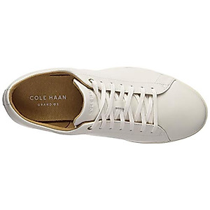 Cole Haan mens Grand Crosscourt Ii Sneaker, White Leather, 9.5 US