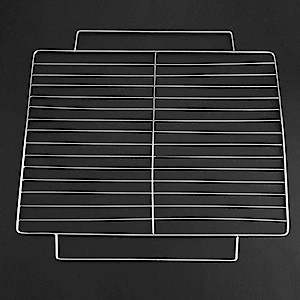 Agatige BBQ Grill Net, Stainless Steel Barbecue Wire Mesh Grill Grate Cooking Rack for Outdoor Garden Camping Hiking Picnic, 12 x 11 x 0.1 inch