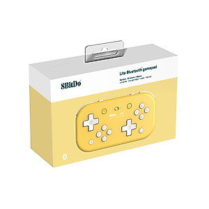 8Bitdo Lite Bluetooth Gamepad for Switch Lite, Switch & Windows (Yellow Edition)
