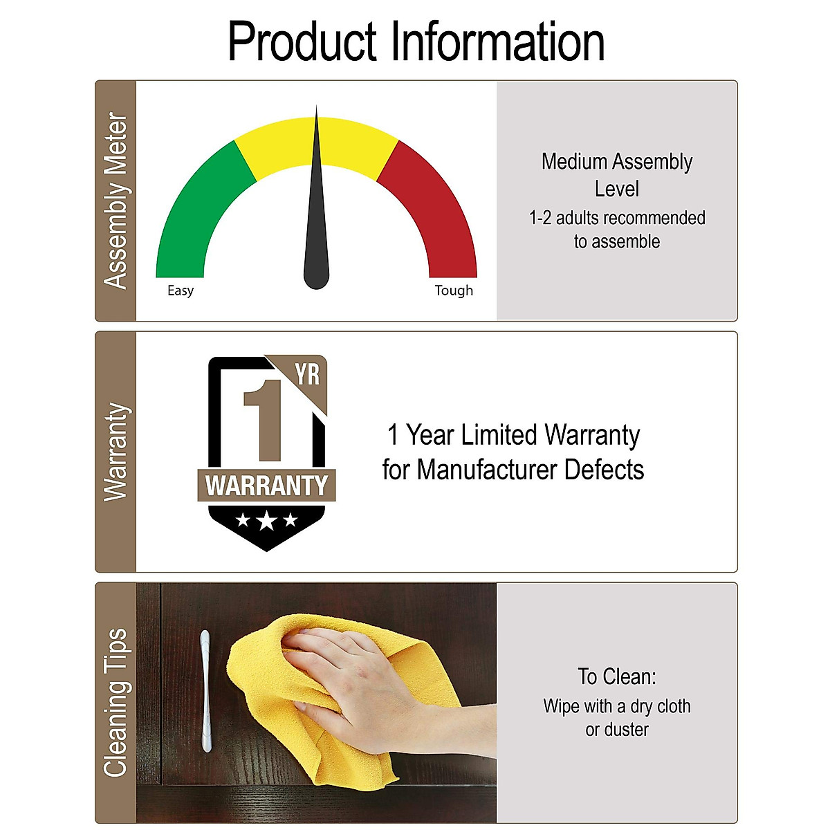 CosmoLiving by Cosmopolitan CosmoLiving Camila 5 Shelf Bookcase, White Bookshelf