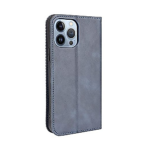 YOUKABEI MojieRy Phone Cover Wallet Folio Case for Samsung Galaxy S9 Plus, Premium PU Leather Slim Fit Cover for Galaxy S9 Plus, 1 Transparent Photo Frame Slot, 2 Card Slots, Easy Carry, Blue