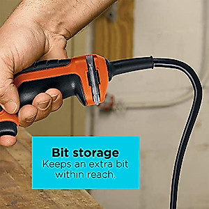 BLACK+DECKER Corded Variable Speeds Drill, 5.5-Amp, 3/8-Inch (DR260C)