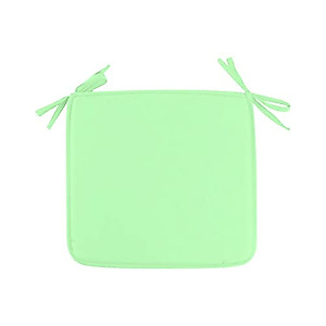 Square Strap Garden Chair Pads Seat Cushion for Outdoor Bistros Stool Patio Dining Room Work Seat (Mint Green, One Size)