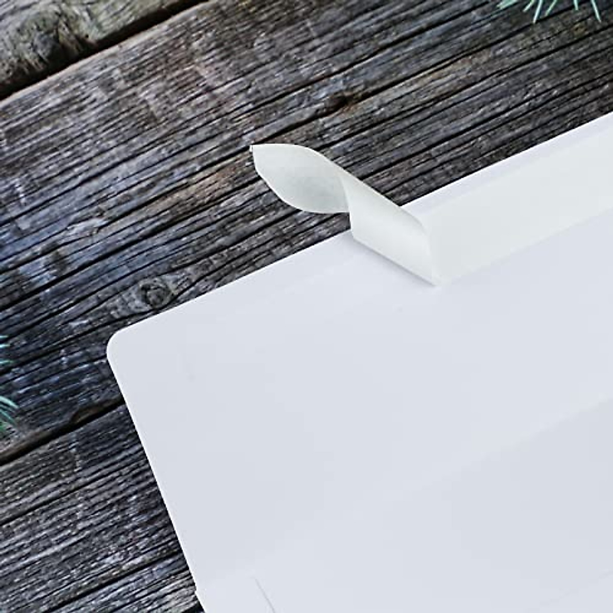 50 Packs of White 4X6 Envelopes for Invitation, A6 White Envelopes Self Seal for Cards, Photos, Wedding, Birthday, Party, Babay Shower