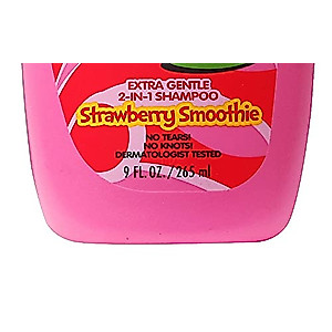 L'Oreal Kids Extra Gentle 2-in-1 Shampoo, Strawberry Smoothie, 9 fl; oz.
