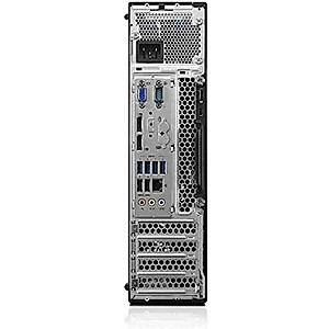 Lenovo ThinkCentre M800 SFF Desktop Computer PC, Intel Core i5 6500 3.2GHz, 16GB DDR4 128GB SSD 2TB HDD, Built-in WiFi BT,DVD-RW,Wireless Keyboard Mouse,Windows 10 Pro (Renewed)