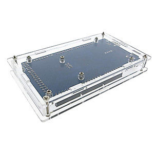 Hailege 5pcs Mega 2560 Enclosure Case Kits Transparent Acrylic Enclosure Case Mega 2560 Case Enclosure Box for Arduino Mega 2560 R3 Pack of 5