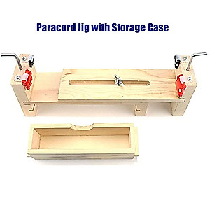 Afantti Bracelet Maker Making Kit Paracord Jig Tool with | 10 Paracord | for Braiding Bracelets