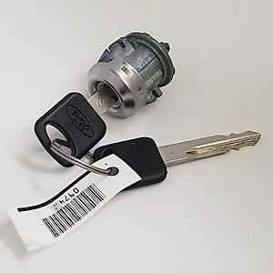 Ri-Key Security - Pair of Door Lock Cylinders Lock Set with Keys for Ford F250 1999-2015