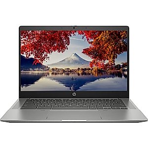 2022 HP 14" FHD IPS Touchscreen Chromebook, Intel Quad-Core 11th Gen i5 Up to 4.10 GHz, 8GB Ram, 256GB SSD, Fingerprint Reader, Backlit Keyboard, 6th Gen WiFi, Chrome OS (Dale Gray) (Renewed)