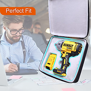 L LTGEM EVA Hard Case for DEWALT DCF899B or DCF899HB 20V MAX XR Impact Wrench Kit Tool (Case Only!)