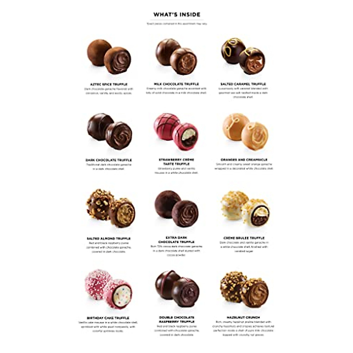 Godiva Chocolatier, Signature Truffles Assorted Chocolate Gift Box 24Ct, 1 ounces