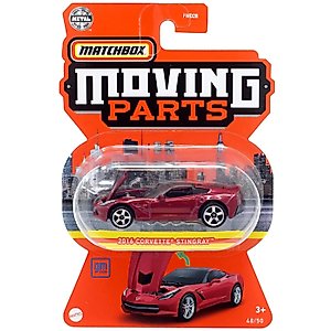 Hot Wheels Matchbox 2016 Corvette Stingray, Moving Parts 48/50