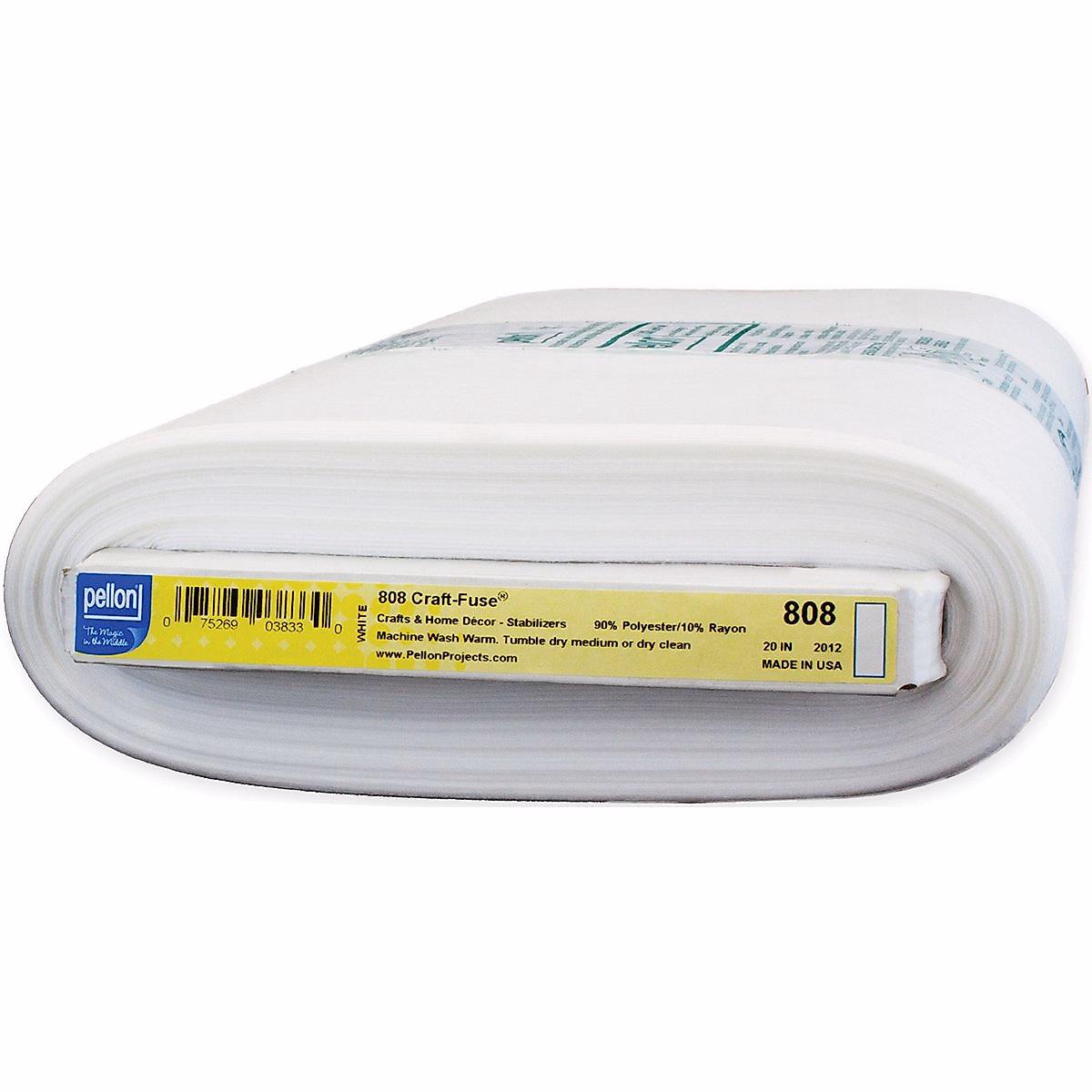 Craft-Fuse Fusible Interfacing-White 20"X30yd Fob: Mi