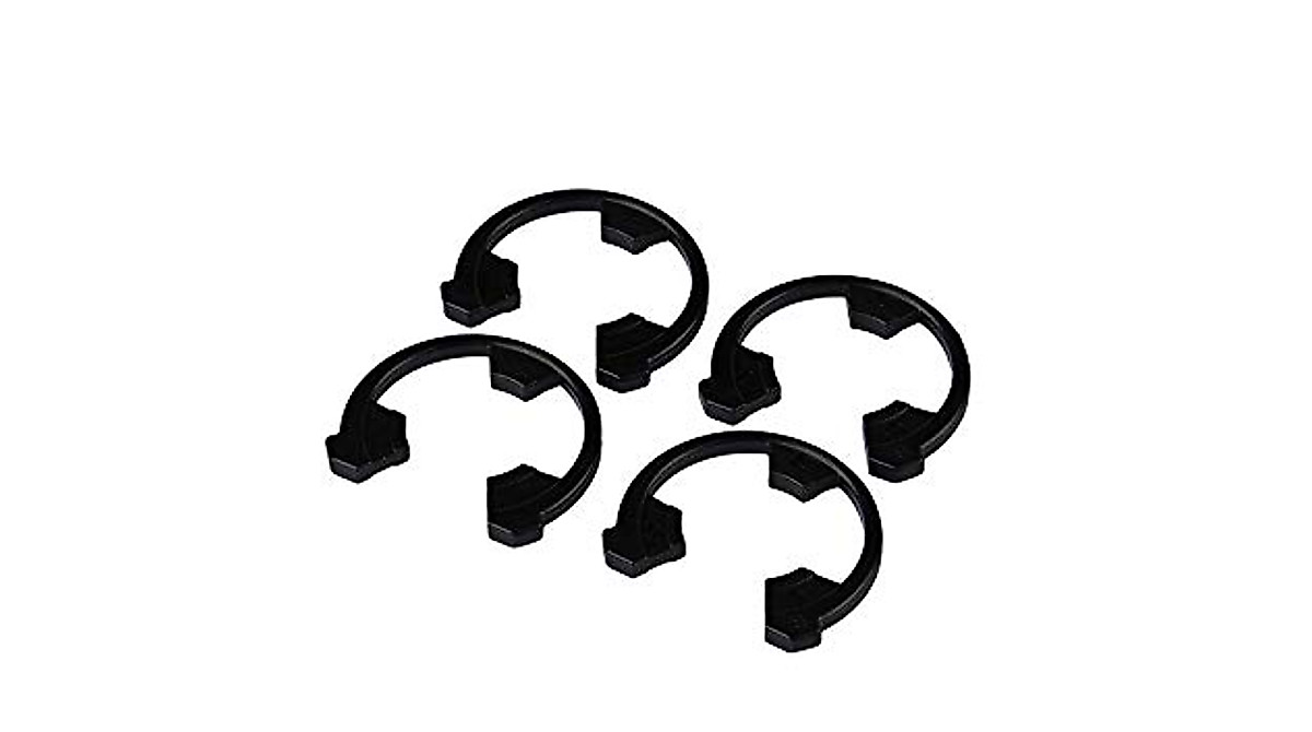 Durable 4-Pack Water Softener Clips for Standard Valves