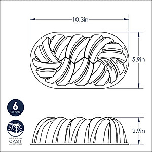 Nordic Ware Braided Loaf Pan