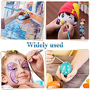 20 Pcs Paint Brushes, Paint Brush Set, Paint Brushes for Acrylic Painting, Watercolor Brushes, Acrylic Paint Brushes for Acrylic Oil Watercolor, Miniature Detailing, and Rock Painting