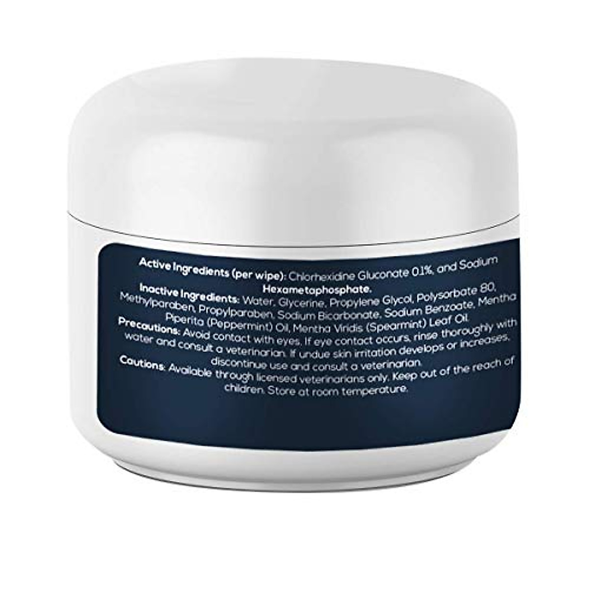 Jungle Pet Dog Dental Wipes for Dogs and Cats - Reduce Plaque, Tartar & Bad Breath - Cat & Dog Dental Wipes for Teeth Wipes - Peppermint Scent for Fresh Breath - 50 ct