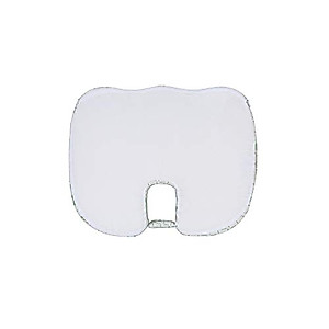 Bamboo Seat Cushion Pillow for Office Chair - Memory Foam Pad for Tailbone, Sciatica, Lower Back Pain Relief, Ergonomic and Non-Slip, Machine Washable Cover (Pack of 1)