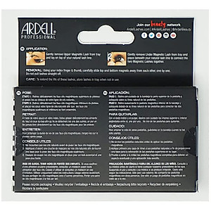 Ardell Magnetic Lashes Accents 002 2 pair, Black, 1 Count)