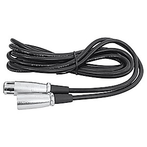 Rockville RCM02 Pro Studio Recording Condenser Microphone Mic+Metal Shock Mount, Black