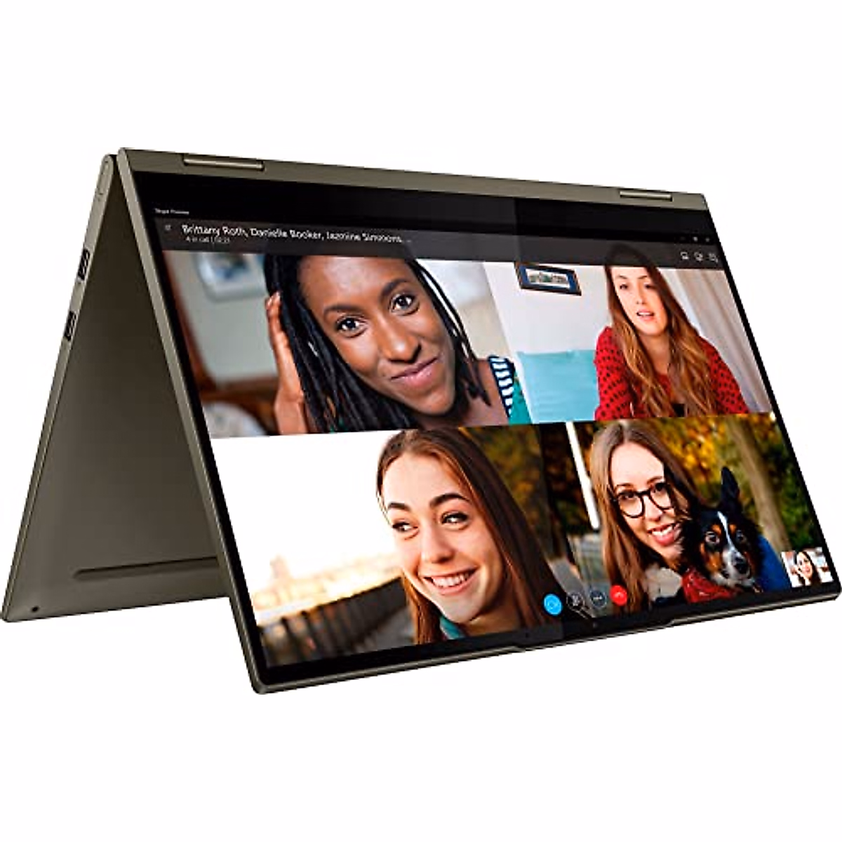Lenovo Yoga 7i 2-in-1 Laptop 2022~15.6 inch FHD Touchscreen Intel EVO Platform 11th Core i7-1165G7 Iris Xe Graphics ~ 12GB DDR4 1TB SSD ~ Thunderbolt 4.0 ~ Fingerprint Windows 10 Pro WWC 32GB USB