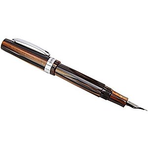 Monteverde Giant Sequoia Fountain Pen - Extra Fine Nib Fountain Pen, Brown (MV32267)
