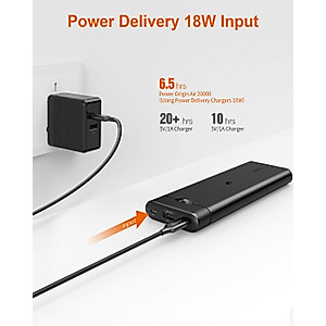 AIDEAZ Wireless Power Bank Portable Charger, USB-C 20000mah Battery Pack Fast Charging with LCD Display, Powerful Portable Charger compatible with iPhone12 Mini/12/12 Pro/12 Pro Max/11 Pro/XS and More