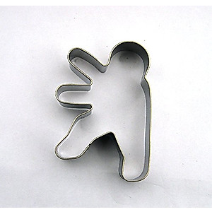 LAWMAN Kung Fu Karate Ninjabread man Cookie Cutter Fondant Baking Biscuit Fruit Cutter Set 5 pcs