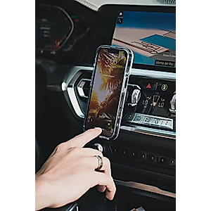 PopSockets: Car Mount Compatible with MagSafe, Magnetic Phone Holder for Car, Phone Mount for Car – Black