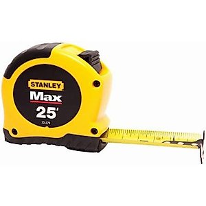 Stanley 33-279 Tape Measure Max 1-1/8" X 25'