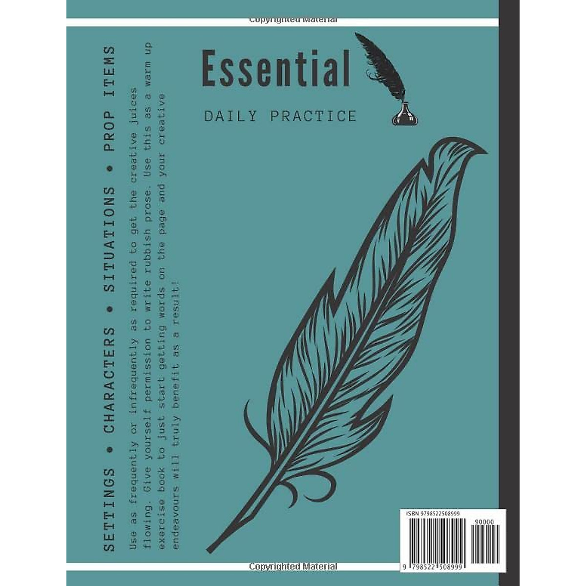 Writer's Prompt Journal - Creative Writing Warm Up Workbook - Writers Block Exercises: Creative writers story prompts journal (lined) - 2 pages per prompt (Writer's Prompt Journals)