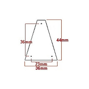 ROD COVER - Custom Engraved - JACKSON - Randy Rhoads RR BLACK GOLD