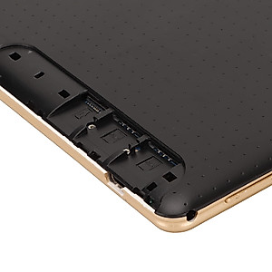 10.1 Inch Tablet for 11, 1960x1080 IPS Display Screen PC Tablet, 6G RAM 128G ROM Portable Tablet, 2.4G 5G WiFi Calling Tablet for Photos, Videos, Music (EU Plug)