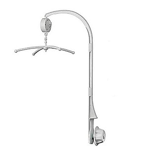 AFUNTA Baby Crib Mobile Music Box Holder Arm Bracket Nut Screw Box Mobile