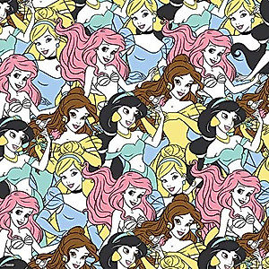 Skinit Decal Gaming Skin Compatible with PS4 Slim Bundle - Officially Licensed Disney Princess Disney Princesses Pattern Design