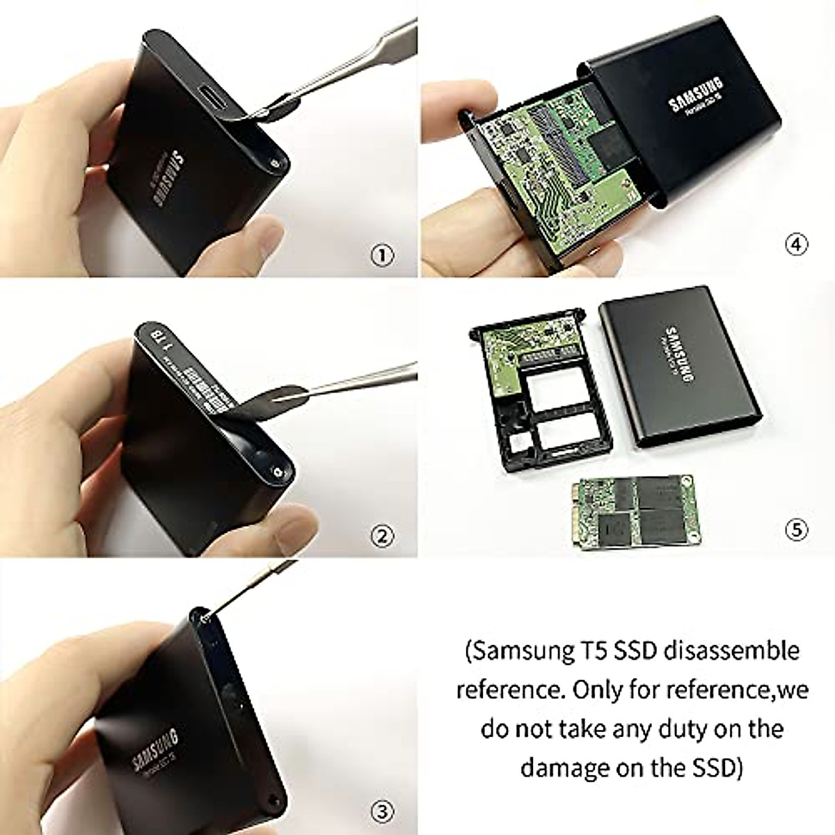 ANDYCINE Magnalium Case for mSATA SSD Compatible for Atomos Ninja V,V+, Ninja Flame, Ninja Inferno, and Shogun Inferno  with mSATA to SATA Adapter