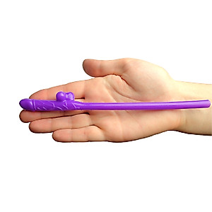 Bachelorette Party Penis Straws - Set of 30 pcs Pink, Black, Purple - Best Bride Shower Decoration