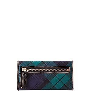 Dooney & Bourke Tartan Continental Clutch Wallet