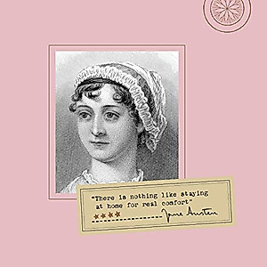 Paddywax Library Collection Jane Austen 2-Wick Scented Travel Tin Candle, 2.5-Ounce, Gardenia, Tuberose & Jasmine