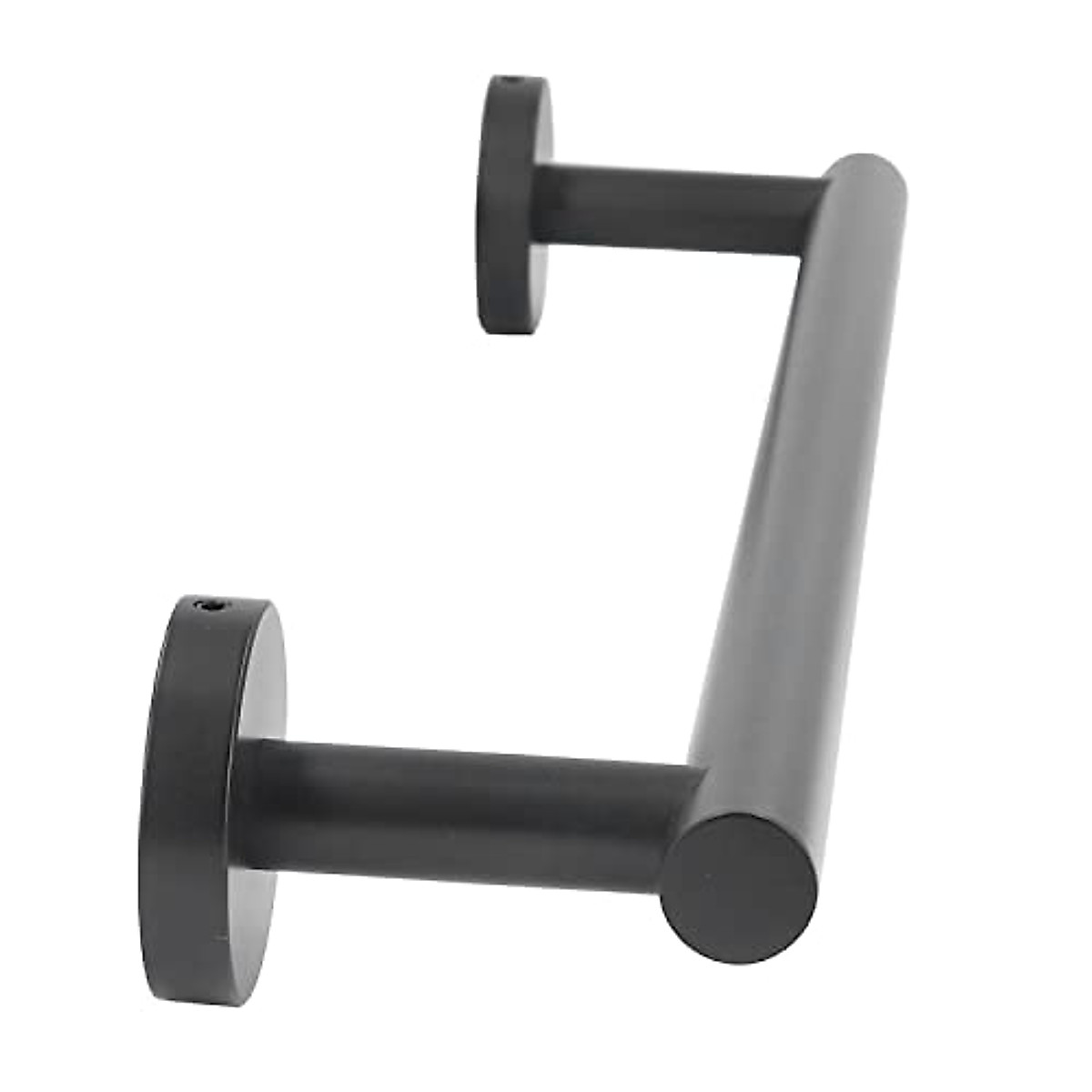 Towel Bar for Bathroom, 304 Stainless Steel Towel Holder, 45cm Matte Black Towel Rack, Nail Free Punch Single Rod Towel Rack, Simple and Stylish Black Towel Bar for Bathroom Kitchen
