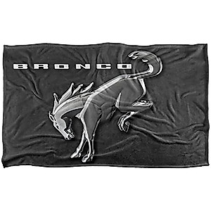 Ford Blanket, 36"x58" New Bronco Headlights Silky Touch Super Soft Throw Blanket