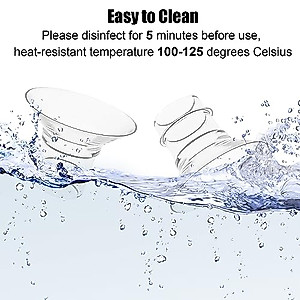 2pcs Flange Inserts, 21mm Wearable Breast Pump Accessories Silicone Breastpump Flange Insert Compatible with Medela/Spectra/TSRETE/Momcozy S9/S12/S9Pro/S12Pro