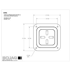 Sojag 12' x 20' Samara Carport Canopy Fabric Wall Enclosure Kit, Grey (135-9165845)