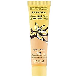 Sephora Lip Sleeping Mask - Vanilla (overnight lip mask nourished lips)