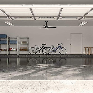 HUNTER 50260 Cassius Outdoor Ceiling Fan with Pull Chain, 44", Matte Black Finish